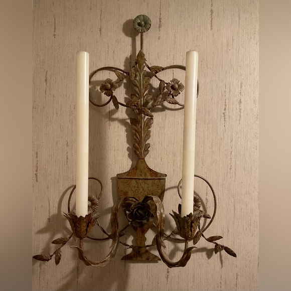 Accents | Metallic Sconces Set Of Two | Poshmark